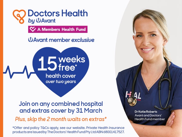 Medical indemnity, finance, practice solutions - Avant