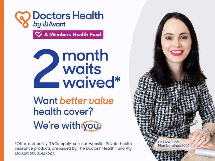 Medical indemnity, finance, practice solutions - Avant